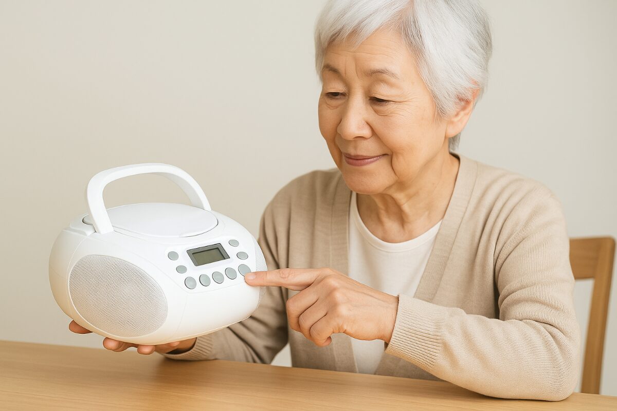 高齢者が簡単に操作できるCDプレーヤーTOP5【2025年最新】